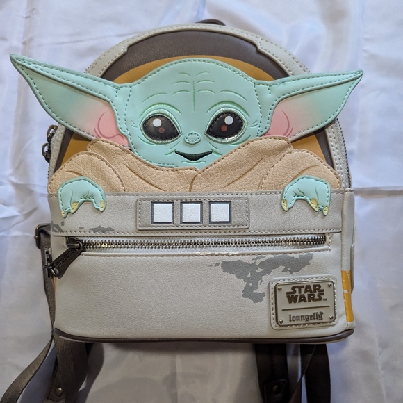 Loungefly | Bags | Grogu Star Wars Loungefly Mini Backpack | Poshmark